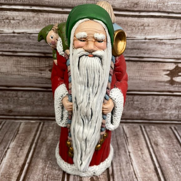 Hand Crafted | Holiday | Vintage 989 Old World Santa Claus St Nicholas ...